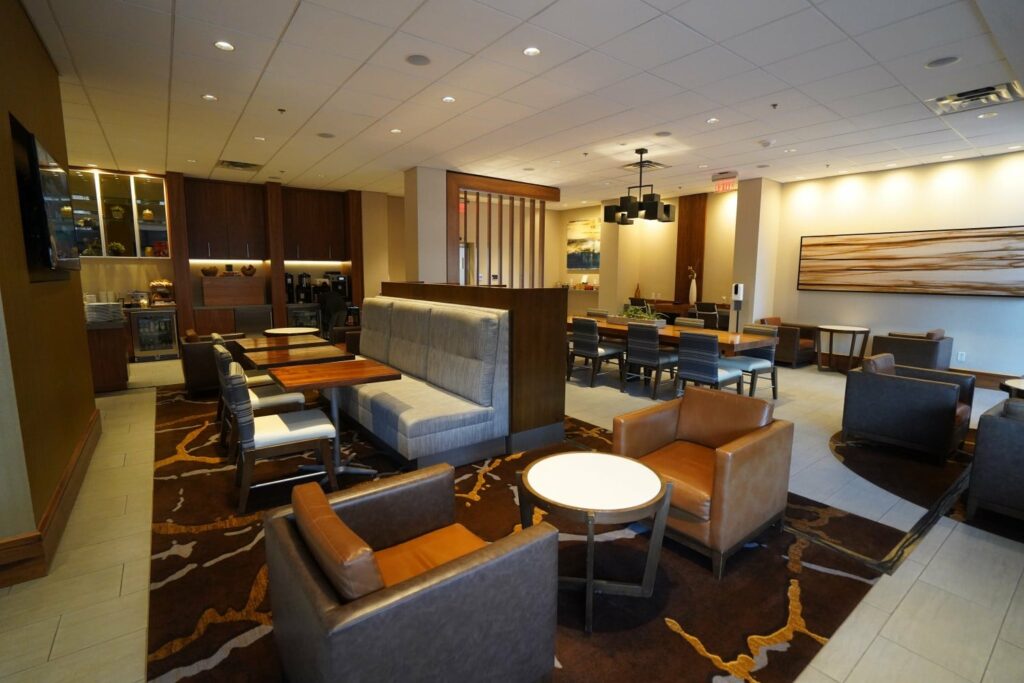 Review: M Club Lounge at Calgary Marriott Downtown | Frugal Flyer