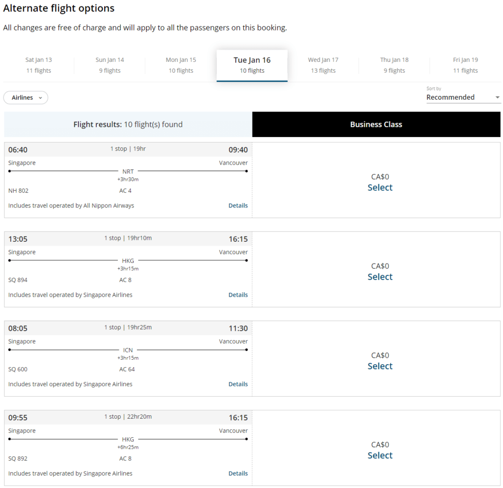 Aeroplan Flight Reward Changes Explained | Frugal Flyer