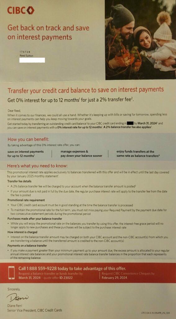 Best Balance Transfer Credit Card Offers in Canada | Frugal Flyer