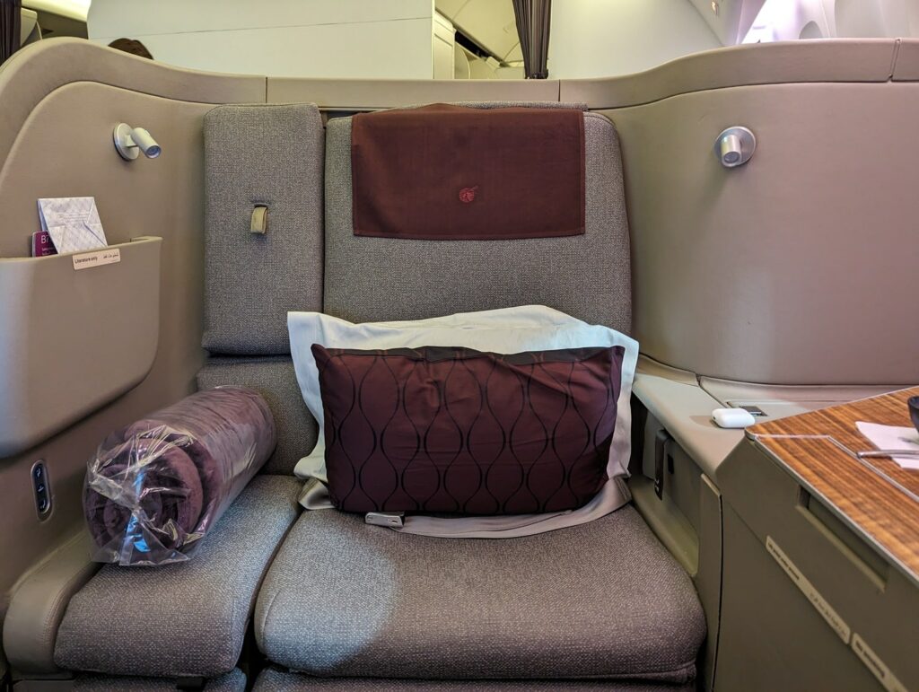 Review: Qatar Airways First Class (777-300ER) | Frugal Flyer