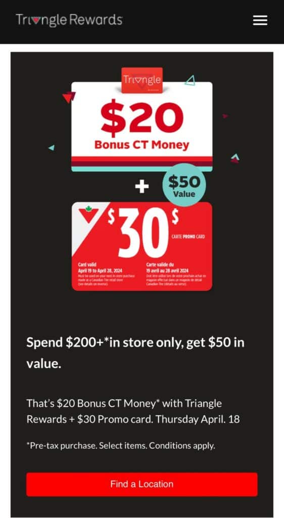 The Complete Guide to Canadian Tire Triangle Rewards | Frugal Flyer