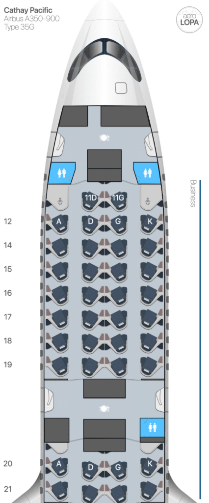 Review: Cathay Pacific Business Class (A350) | Frugal Flyer