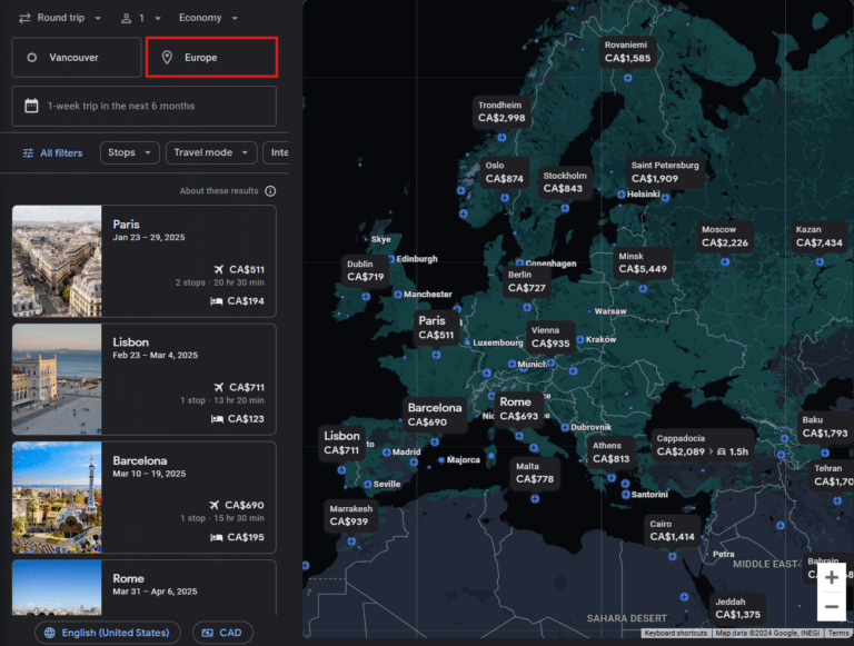 How to Use Google Flights | Frugal Flyer