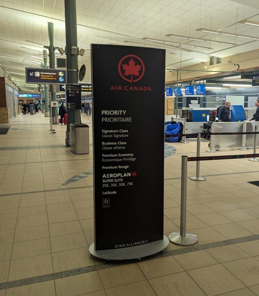 Air Canada Priority Benefits on Aeroplan Credit Cards Explained