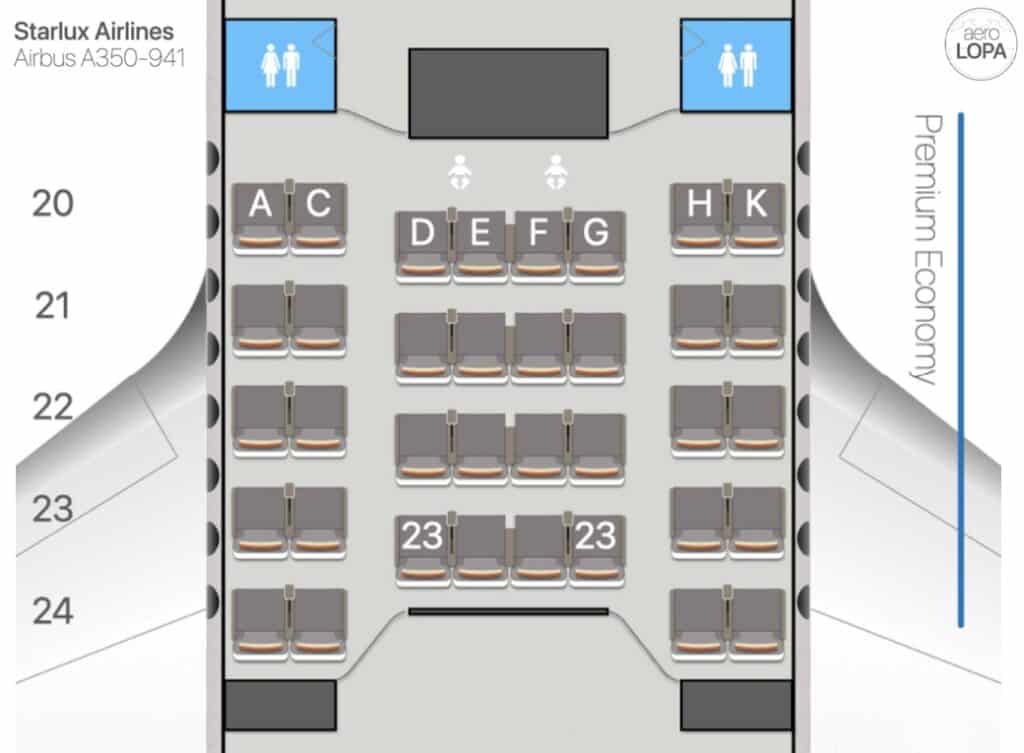 Review: Starlux Airlines Premium Economy (A350-900) | Frugal Flyer