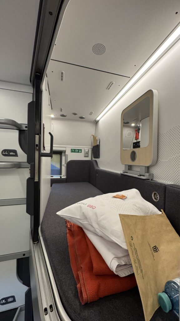Review: ÖBB NightJet Sleeper Cabin, Mini Cabin | Frugal Flyer