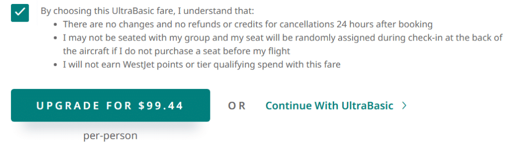 WestJet UltraBasic: Is It Worth It? | Frugal Flyer